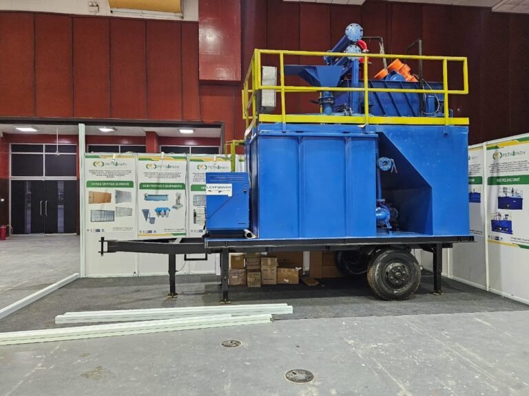 Mobile Mud Tank Cum Recycling Unit with Trailer | #1 HDD Mud Recycling ...